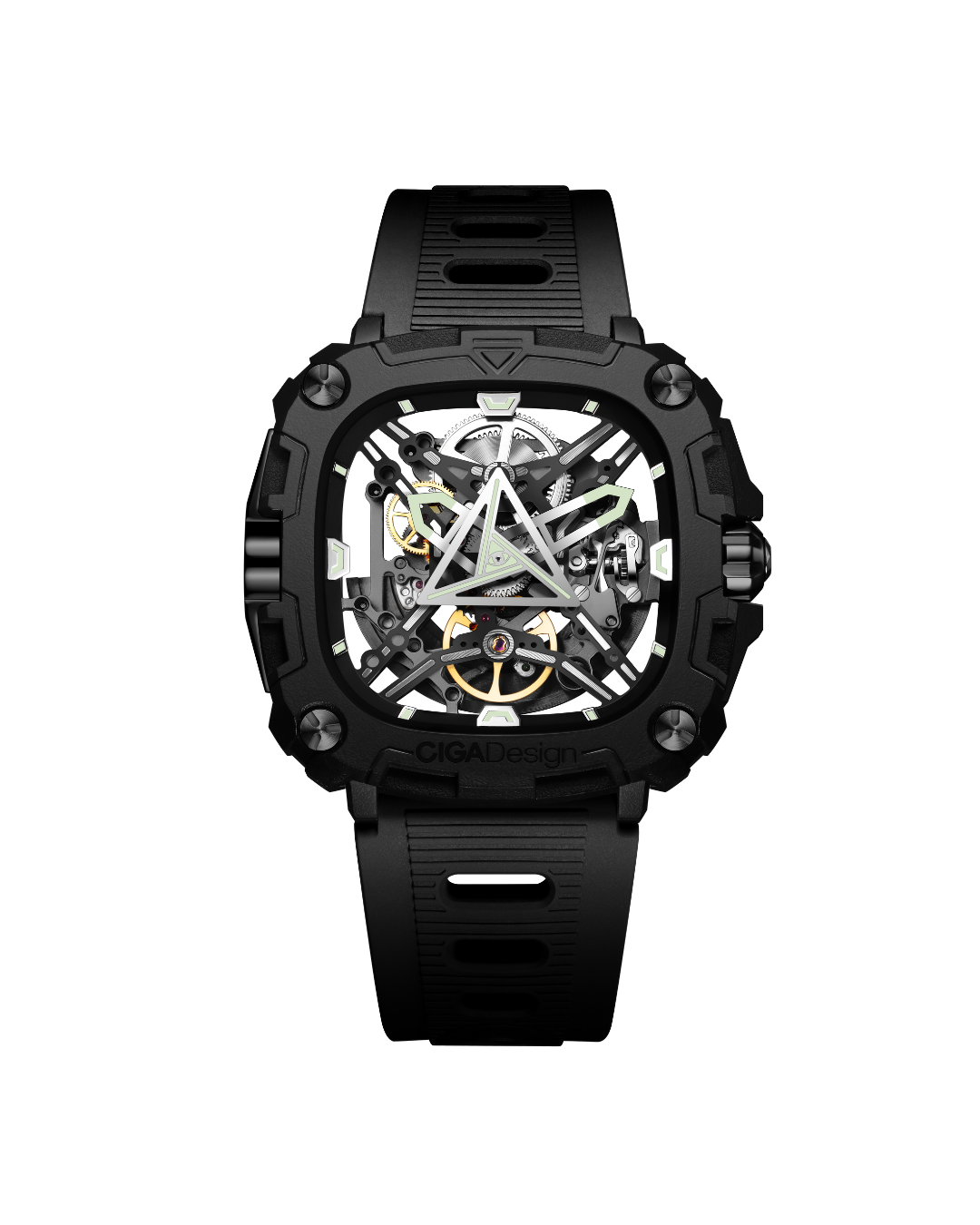 CIGA Design X-Series Eye Of Horus Black Automatic Watch | Red Army ...