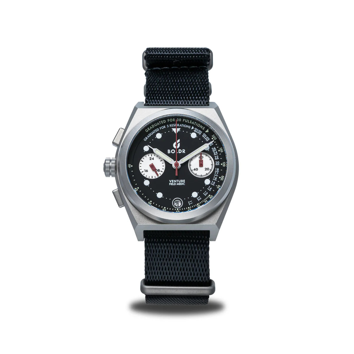BOLDR Venture Field Medic II Destro | Red Army Watches Malaysia