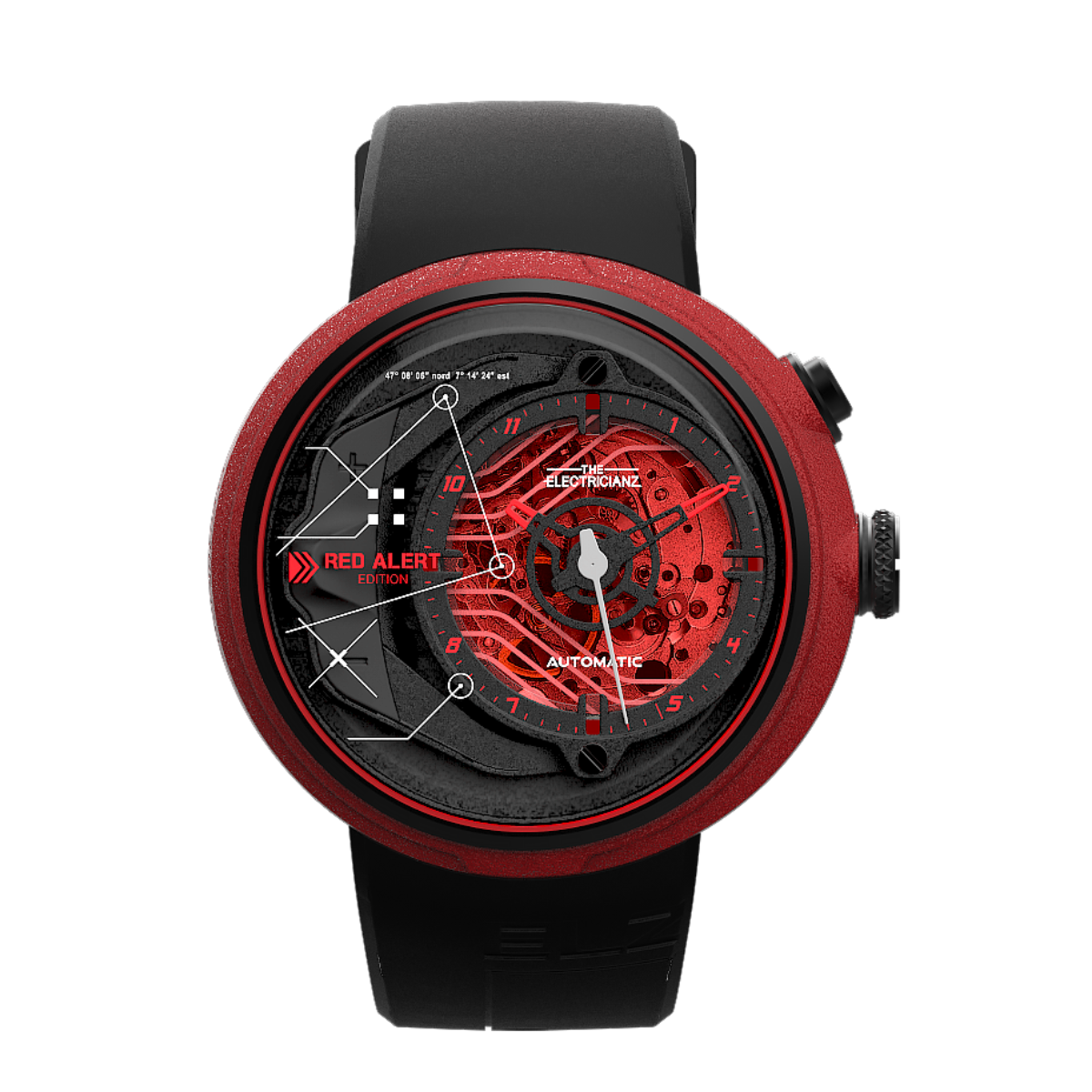 The ELECTRICIANZ Red Alert - Red Army Watches Malaysia