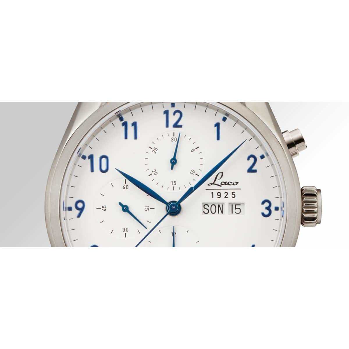 Laco Chronograph Watch Chicago (861584)- Red Army Watches-Malaysia ...