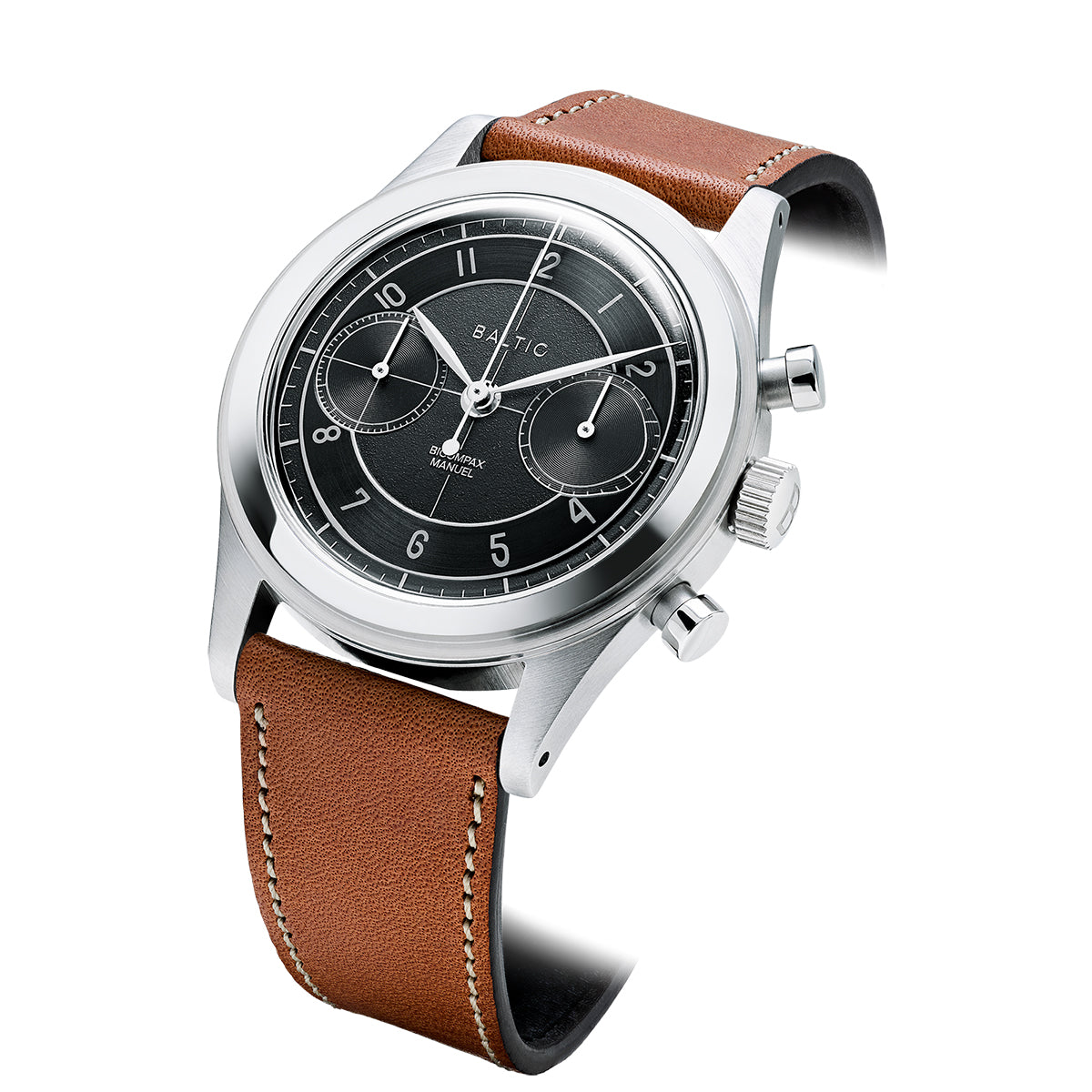 BALTIC BICOMPAX 002 BLACK (STITCH LION) – Red Army Watches Malaysia