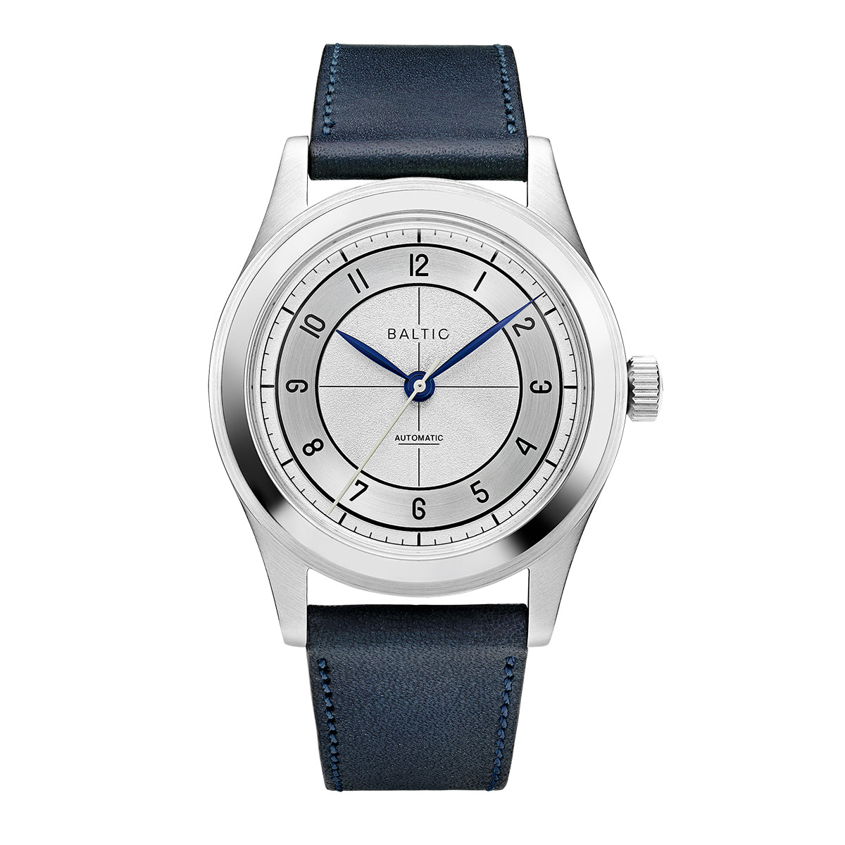 BALTIC HMS 002 SILVER (NAVY STRAP) – Red Army Watches Malaysia