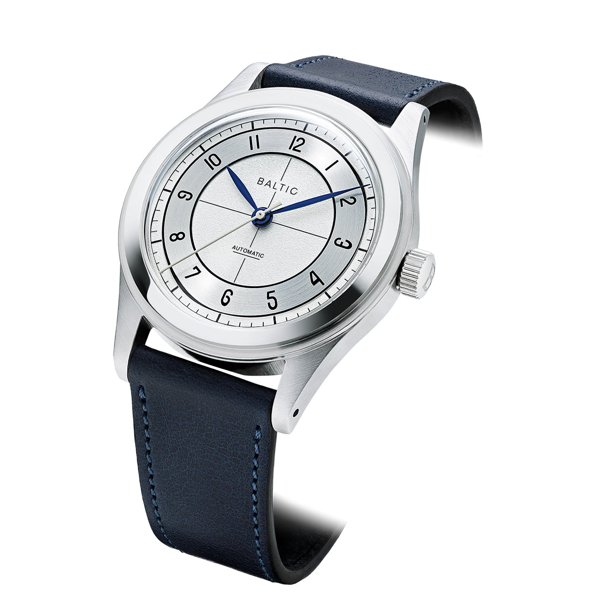 BALTIC HMS 002 SILVER (NAVY STRAP) – Red Army Watches Malaysia