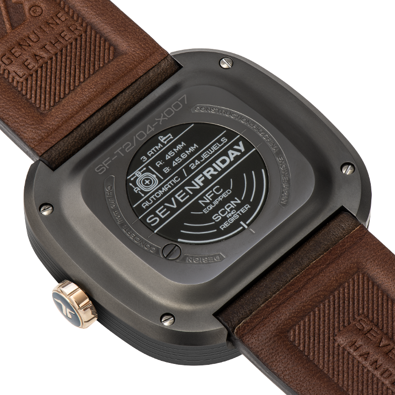 SEVENFRIDAY T2/04 Watch | Red Army Watches Malaysia
